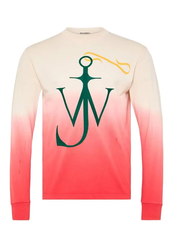 JW Anderson Dip Dye Anchor With Long Sleeves - Multicolor