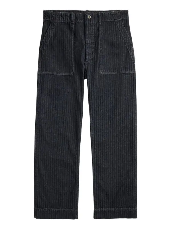 Ralph Lauren Limited-edition Indigo Herringbone Pant - Rinse
