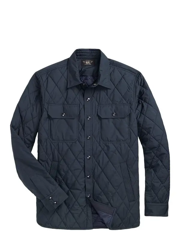 Ralph Lauren Quilted Overshirt - Navy