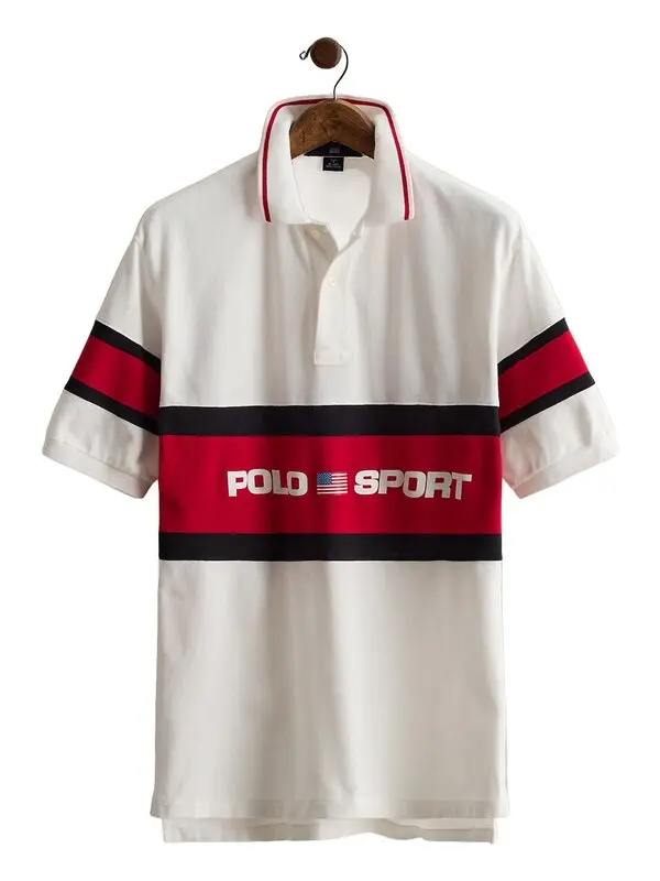 Ralph Lauren 1997 Polo Sport Polo Shirt- Size - Multi