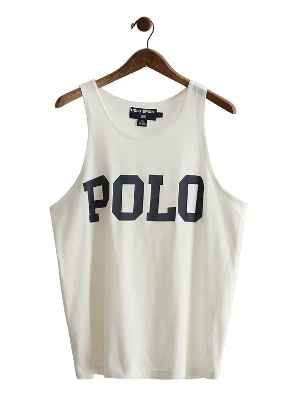 Ralph Lauren 1997 Logo Tank Size - White