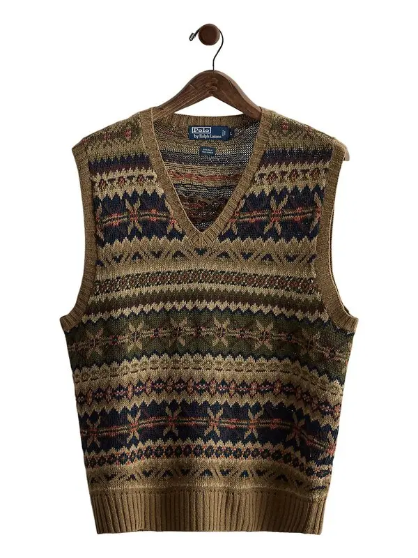 Ralph Lauren Vintage Fair Isle Sweater Vest - Multi
