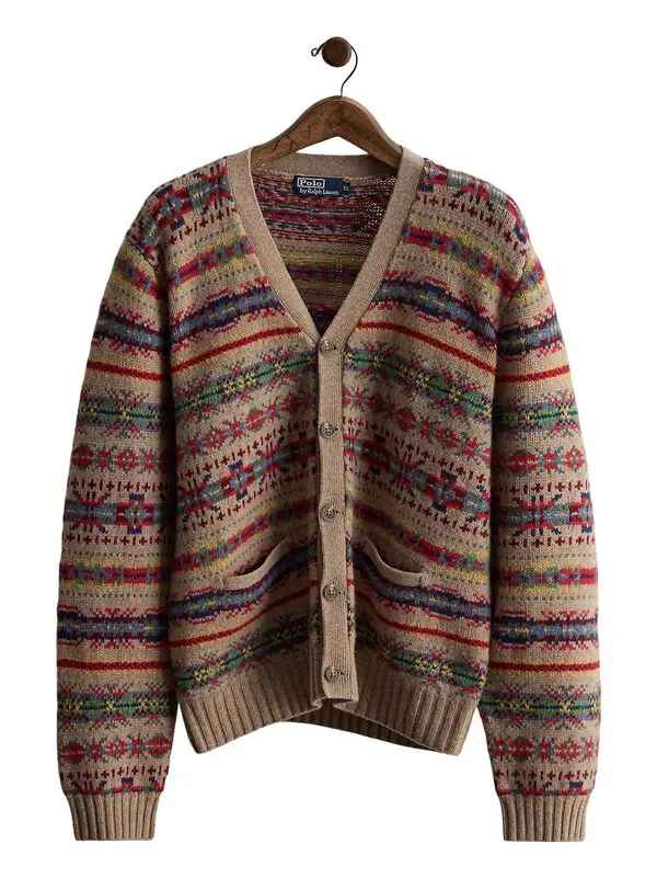 Ralph Lauren Fair Isle V-neck Cardigan - Multi