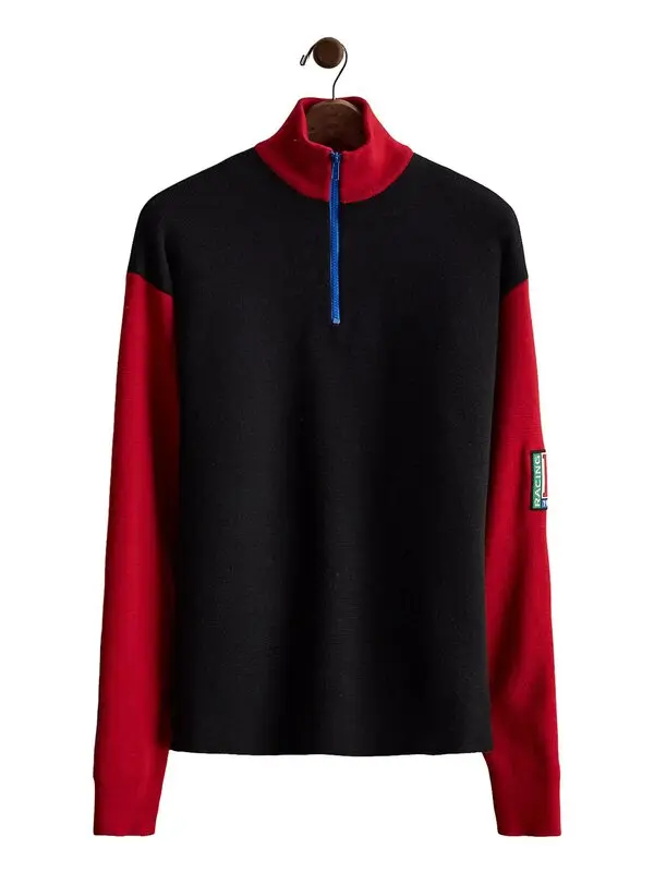 Ralph Lauren 1992 P Racing Sweater - Black