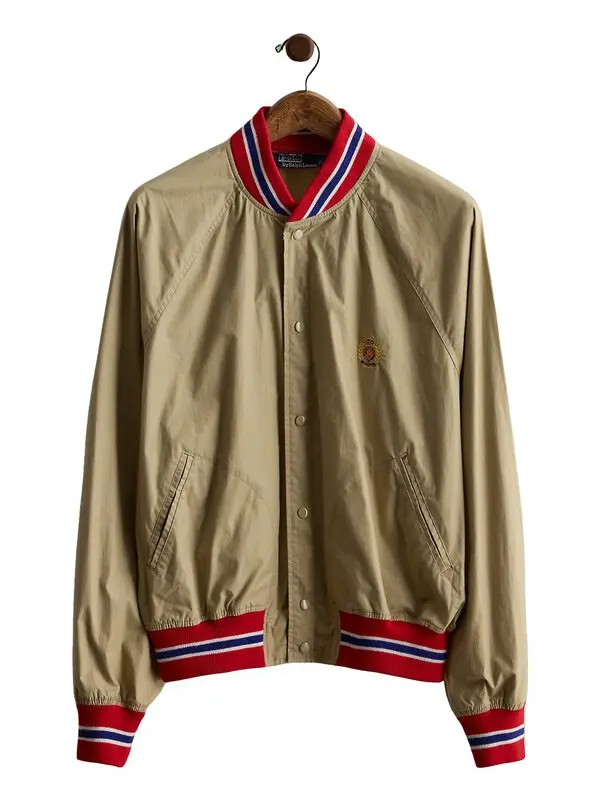 Ralph Lauren C. 1987 Polo Crest Jacket - Tan