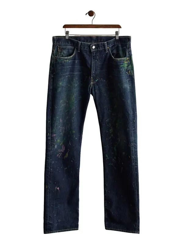 Ralph Lauren Vintage Distressed Jeans - Blue