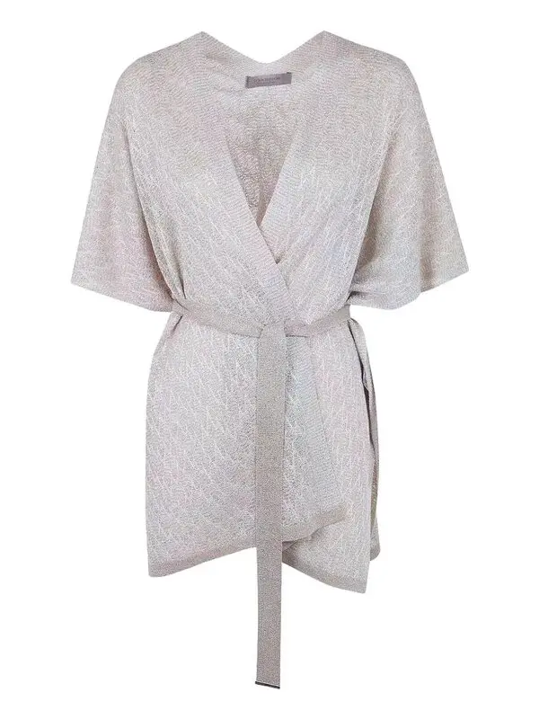 D.exterior Zigzag-pattern Jacket - Neutrals