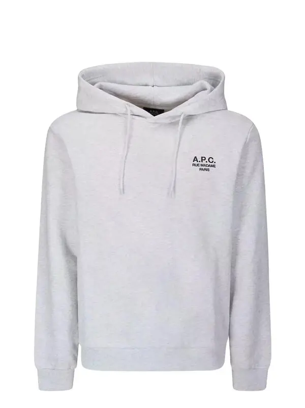 A.p.c. Cotton Hoodie - Grey