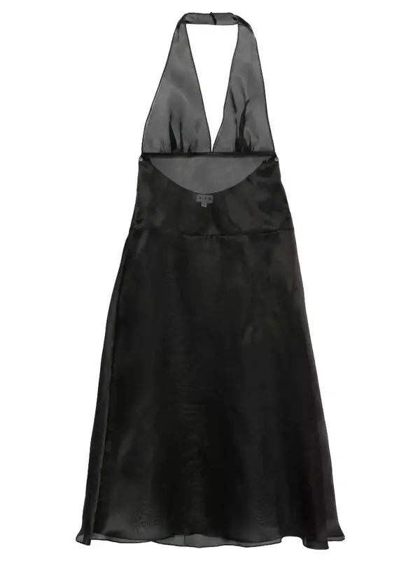 ALFIE Lilly Halter Midi Dress - Black