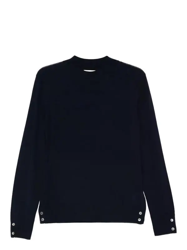 IVORY PARIS Button-detail Sweater - Blue