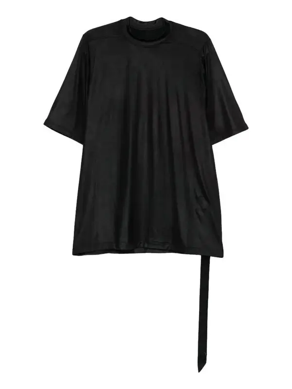 Rick Owens Short-sleeve Ribbon T-shirt - Black