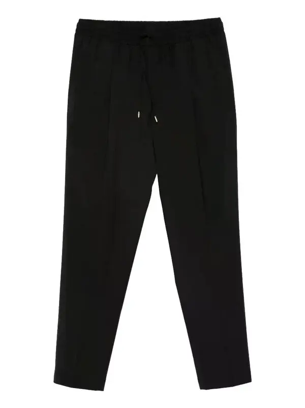 BRIGLIA 1949 Drawstring Trousers - Black