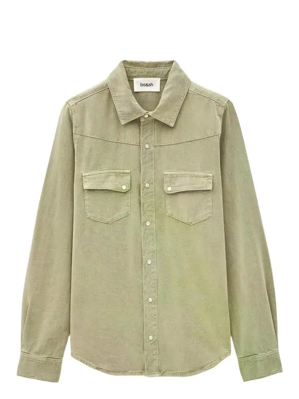 Ba&sh Jada Button-fastening Shirt - Green