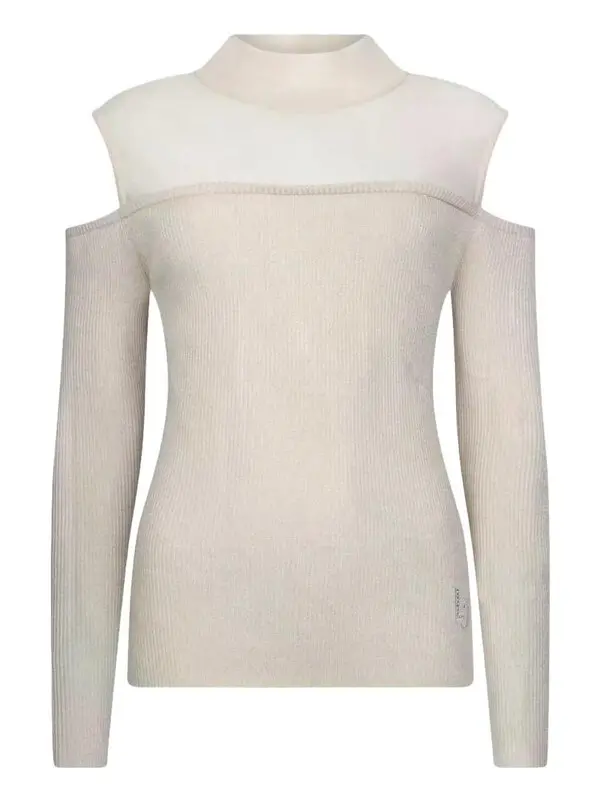 Liu Jo Logo-embellishment Sweater - Neutrals
