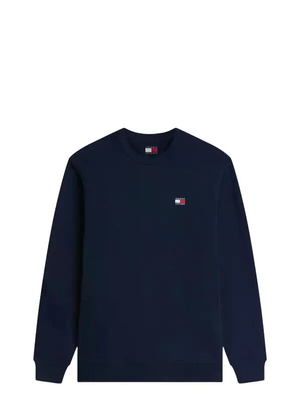 Tommy Hilfiger Logo Patch Sweatshirt - Blue