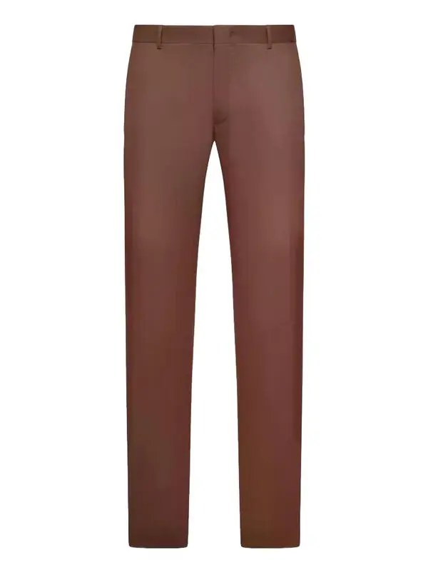 PT TORINO Belt-loop Trousers - Brown