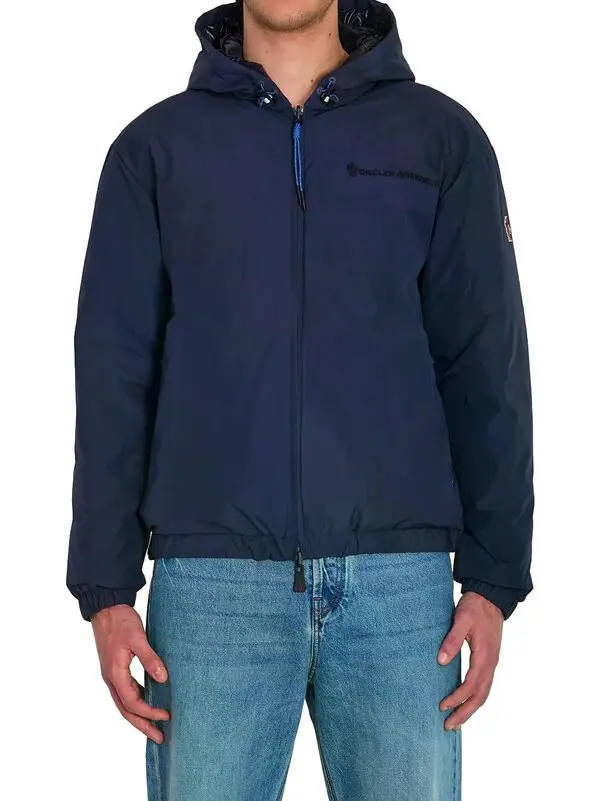 Moncler Berguns Reversible Hooded Jacket - Blue