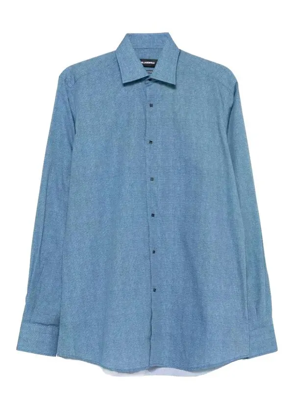 Karl Lagerfeld Modern Fit Shirt - Blue