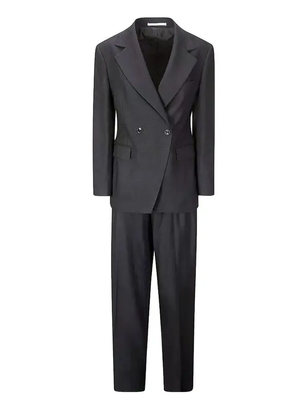 Tagliatore Astra Double-breasted Jacket - Black