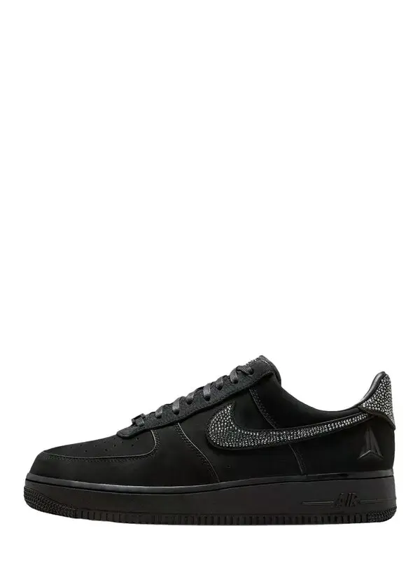 Nike X Ja Morant Metallic-appliqué Sneakers - Black