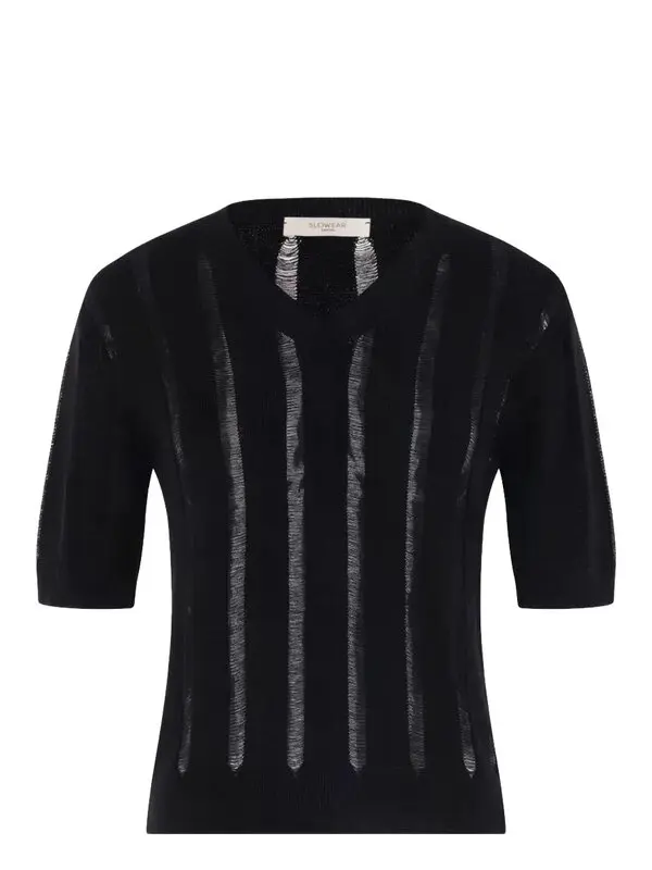 ZANONE Crew-neck T-shirt - Black