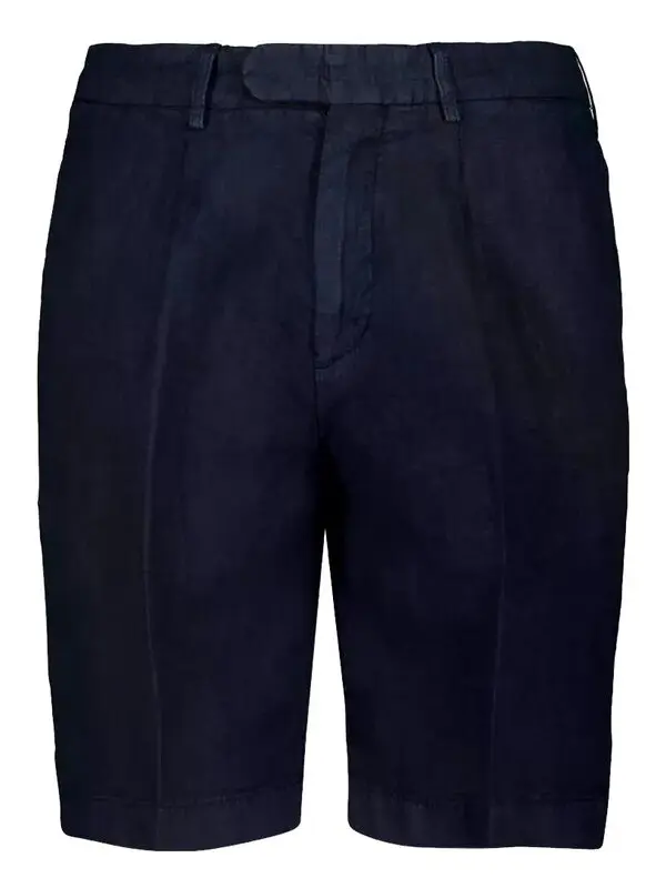 Boglioli Belt Loops Shorts - Blue