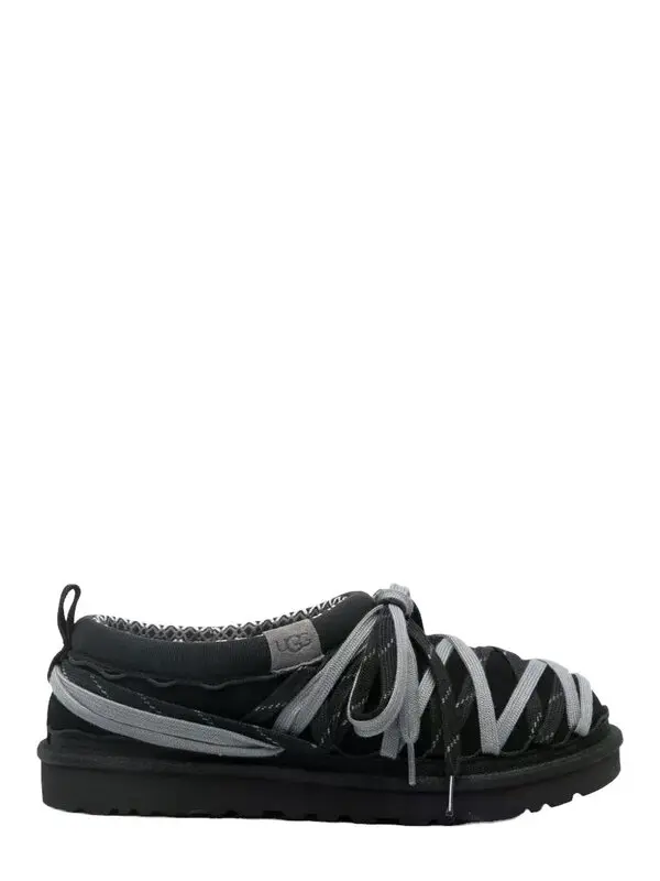 UGG Tasman Lace-up Slippers - Black