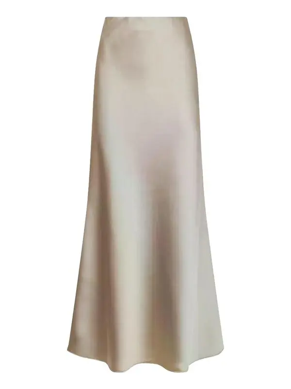 BLANCA VITA Flared Skirt - Neutrals