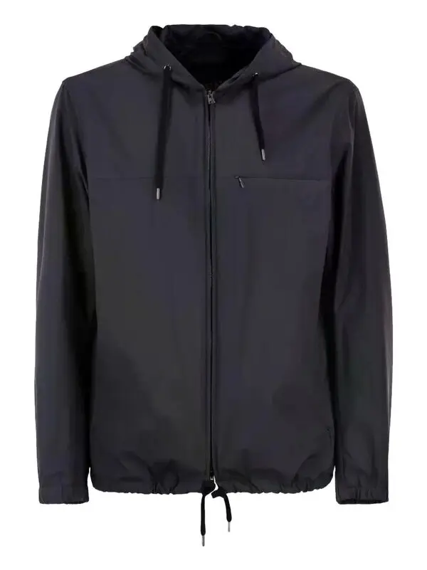 Herno Adjustable Hood Jacket - Blue
