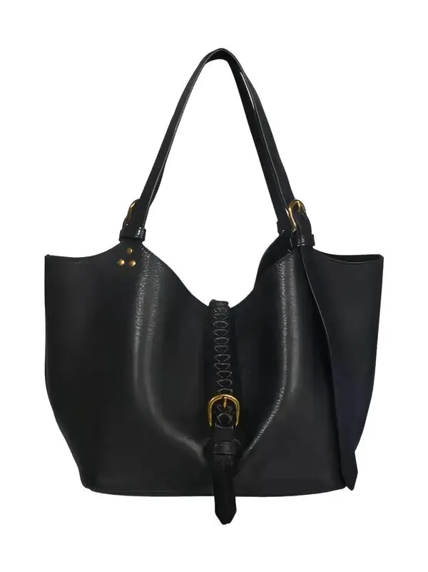 Jérôme Dreyfuss Joseph S Braided Shoulder Bag - Black