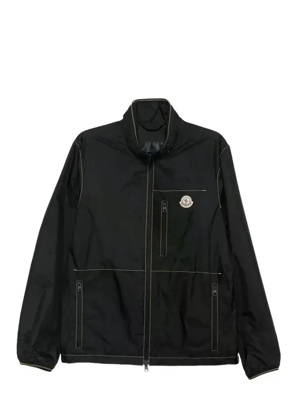 Moncler Arrakis Logo-patch Zip Jacket - Black