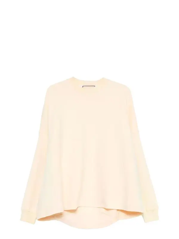 Plan C Crew-neck Sweatshirt - Yellow