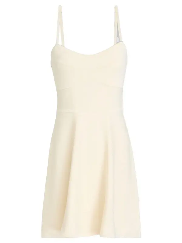 Zimmermann Stretch-knit Mini Dress - Cream