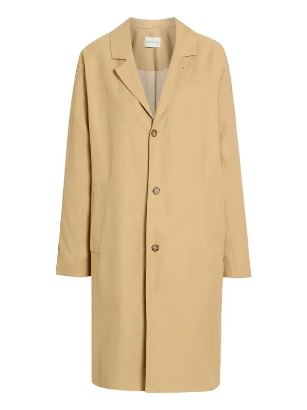 Loulou De Saison Menja Twill Coat - Sand