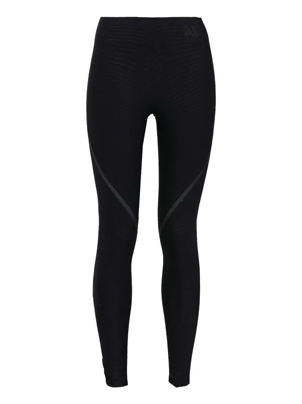 Adidas Printed Stretch Leggings - Black