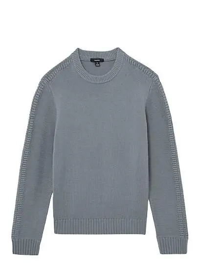 REISS Beech Knitted Wool-blend Jumper - Soft Sage Green