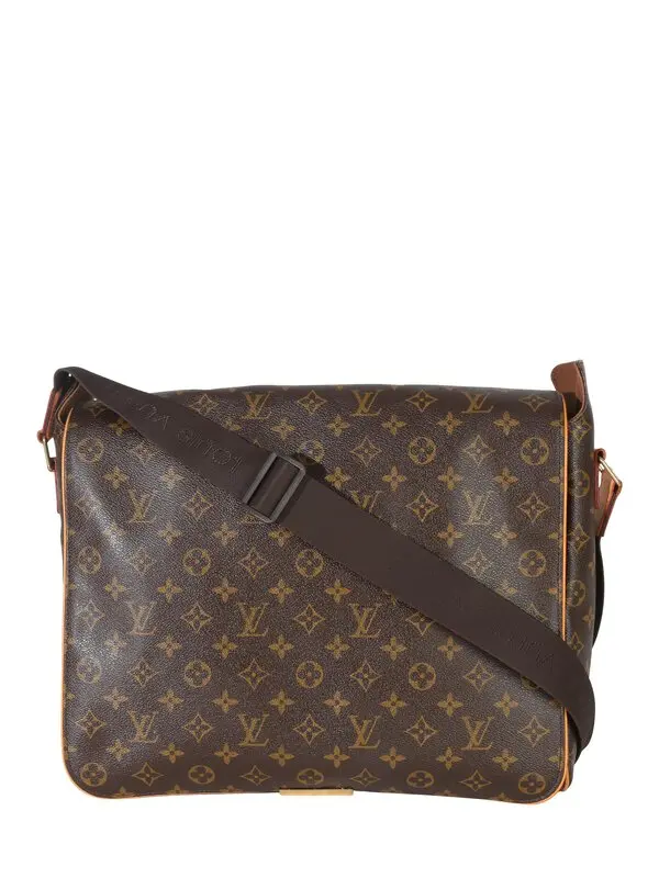 LOUIS VUITTON Monogram Canvas Abbesses Messenger - Brown