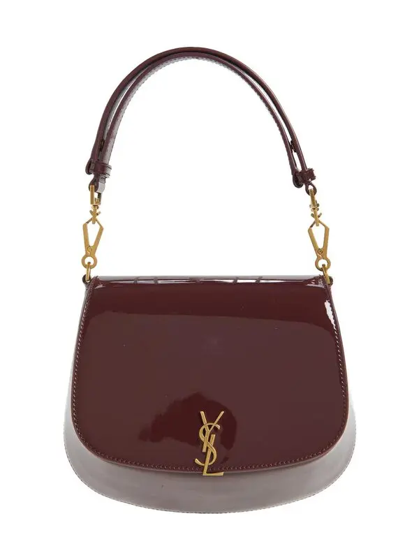 Saint Laurent Voltaire Top Handle Bag - Dark Red Wine