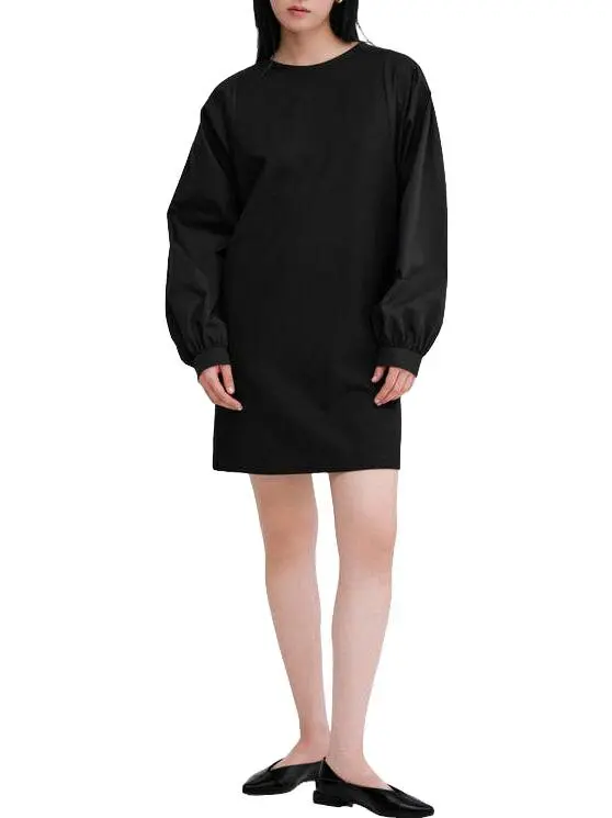 MARCELLA Patti Long Sleeve Dress - Black