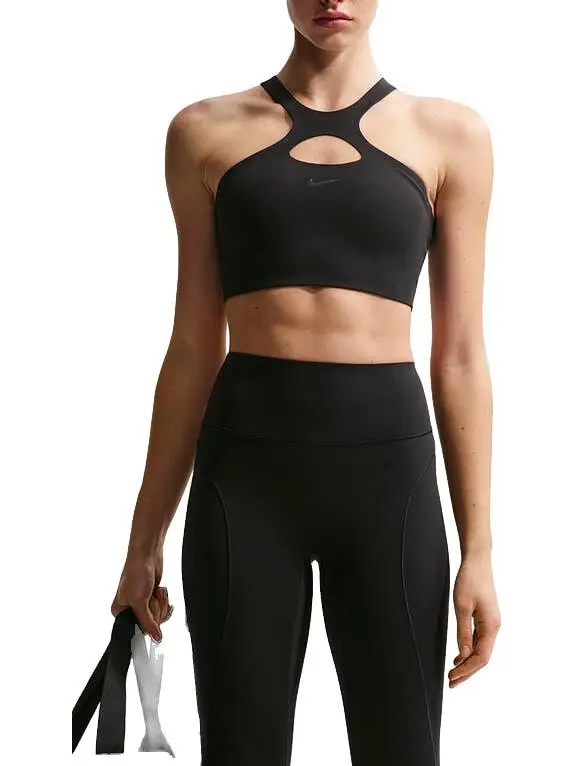 Nike Dri-fit High-waist 7/8 Leggings - Black/anthracite/grey
