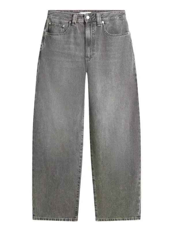 Tommy Hilfiger Five-pocket Straight Leg Jeans - Grey