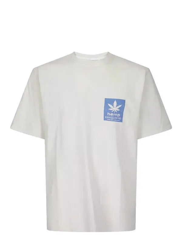 Gramicci Logo Print T-shirt - Neutrals
