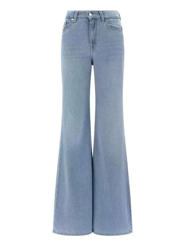 7 For All Mankind Hana Flared Jeans - Blue