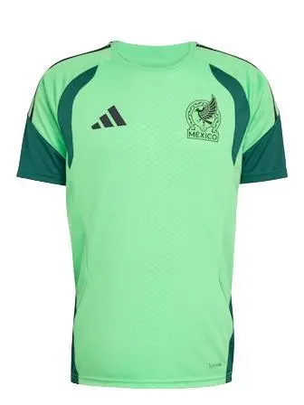 Adidas Mexico 2026 Tiro Jersey - Semi Flash Green