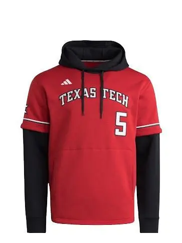 Adidas Raiders Patrick Mahomes Jersey Hoodie - Red Team Power Red Black
