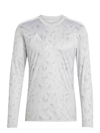 Adidas Team Icon 25 Long Sleeve Jersey - Team Light Grey White