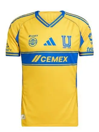 Adidas Tigres Uanl 25/26 Home Authentic Jersey - Team Colleg Gold 2 Blue