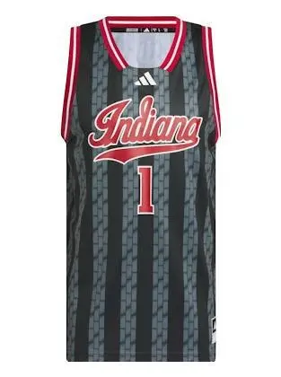 Adidas Hoosiers Alt Swingman Jersey - Indiana Black