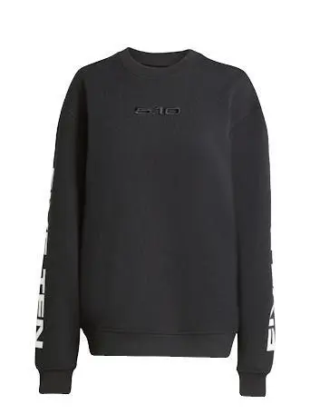Adidas Logo Crew Neck Sweatshirt - Black