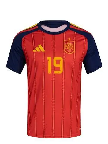 Adidas Spain 26 Home Yamal Jerseysnx - Vivid Red/soccr/seu